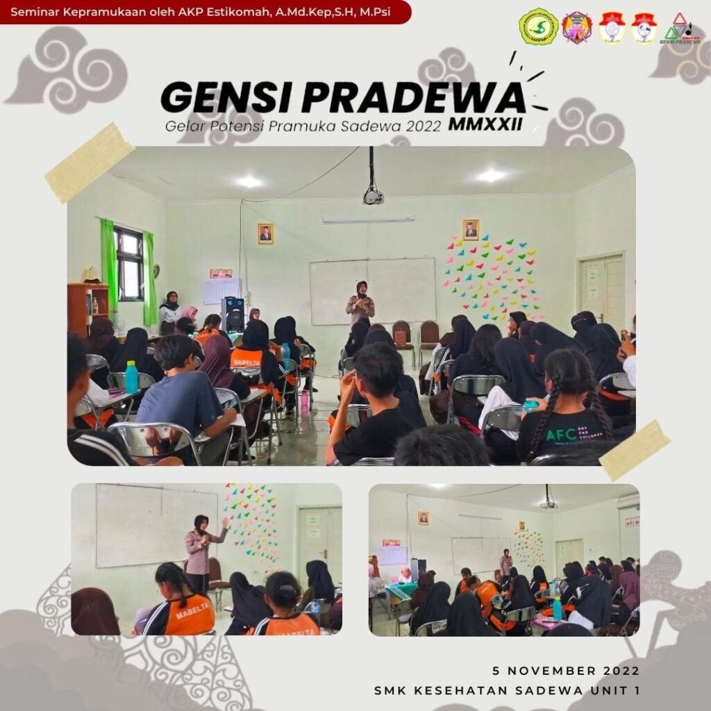 HUT SMK Kesehatan Sadewa, Ambalan Rama Wijaya-Dewi Shinta Selenggarakan ...