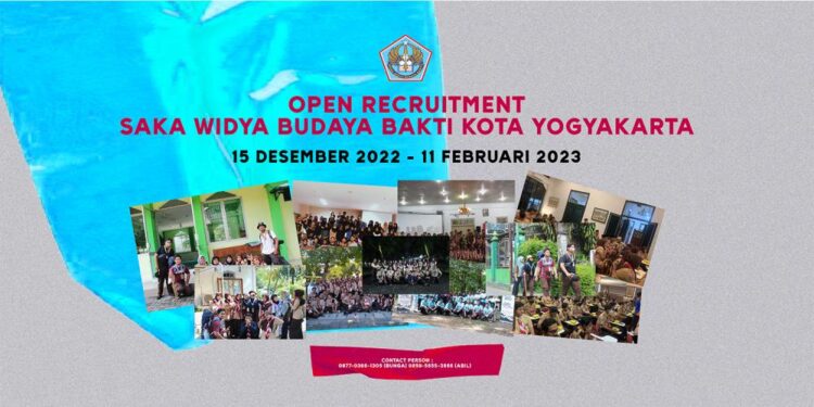 Open Recruitment Saka Widya Budaya Bakti Kota Yogyakarta – Pramuka DIY
