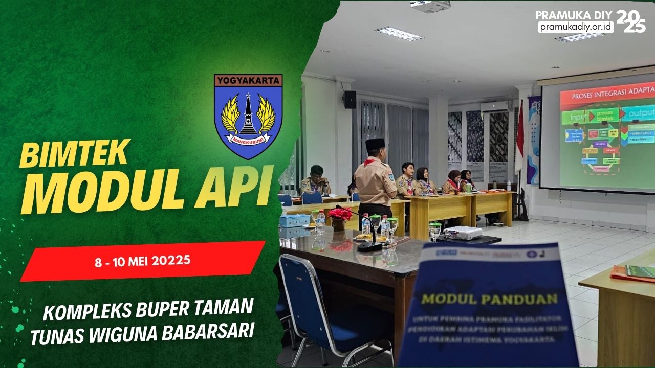 Video : Bimtek Modul API 2025 – Pramuka DIY