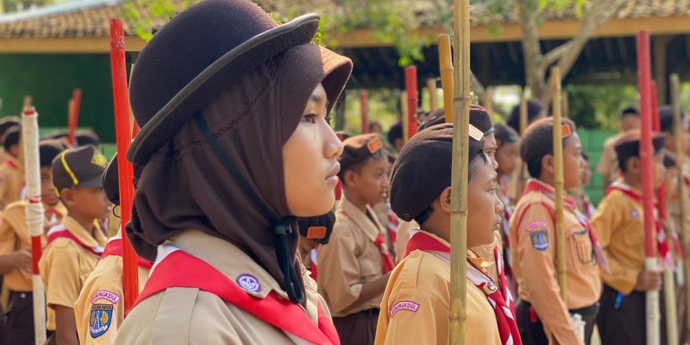 170 Pramuka Penggalang Meriahkan Jumpa Gembira Kwarran Ponjong Tahun ...