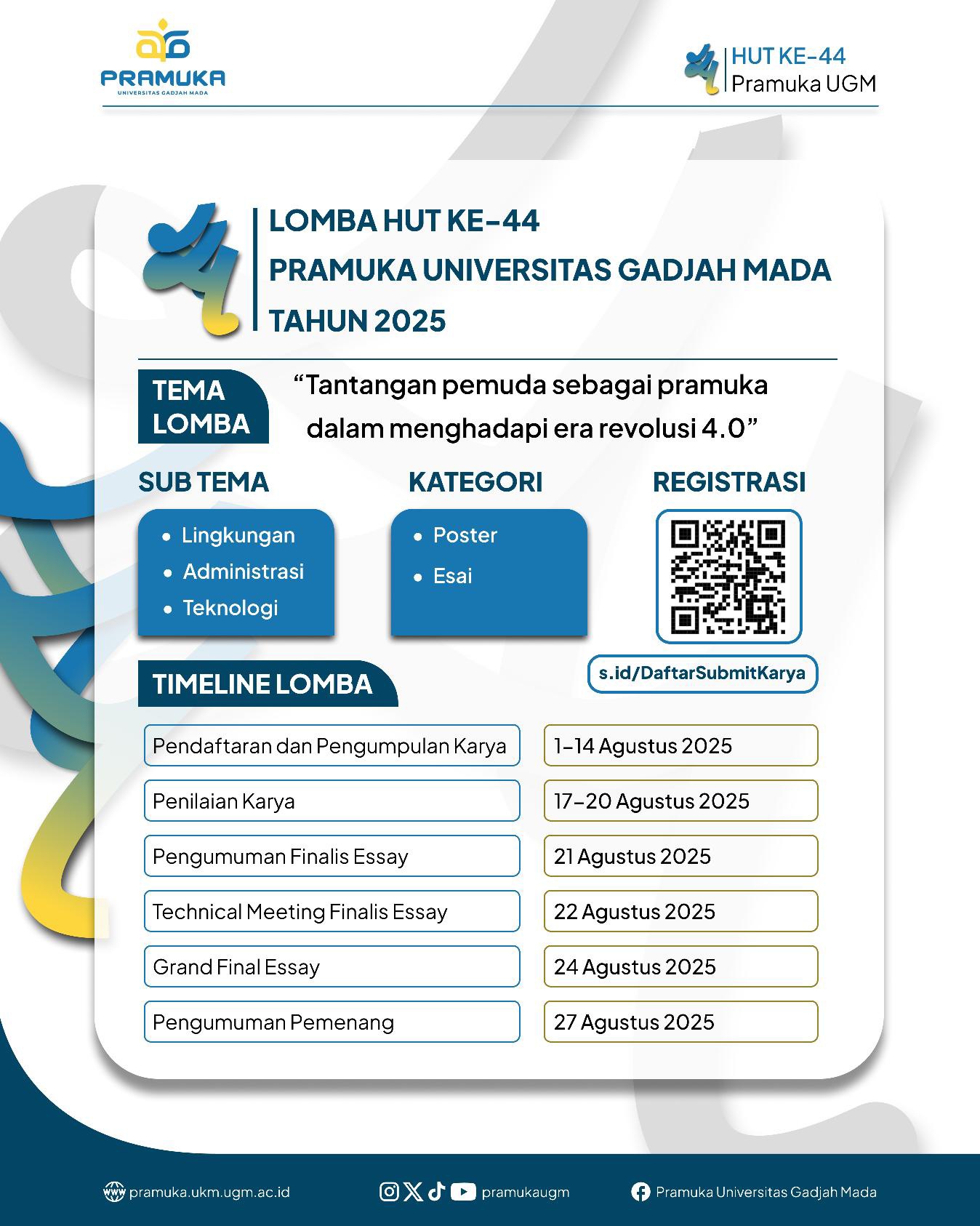 Pramuka UGM Ajak Penegak se-DIY Tunjukkan Inovasi dan Ide Brilian ...