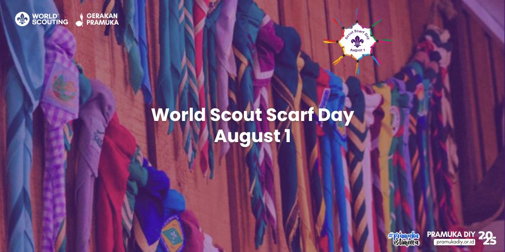World Scout Scarf Day 1 Agustus 2025, Mari Sebarkan Semangat ...
