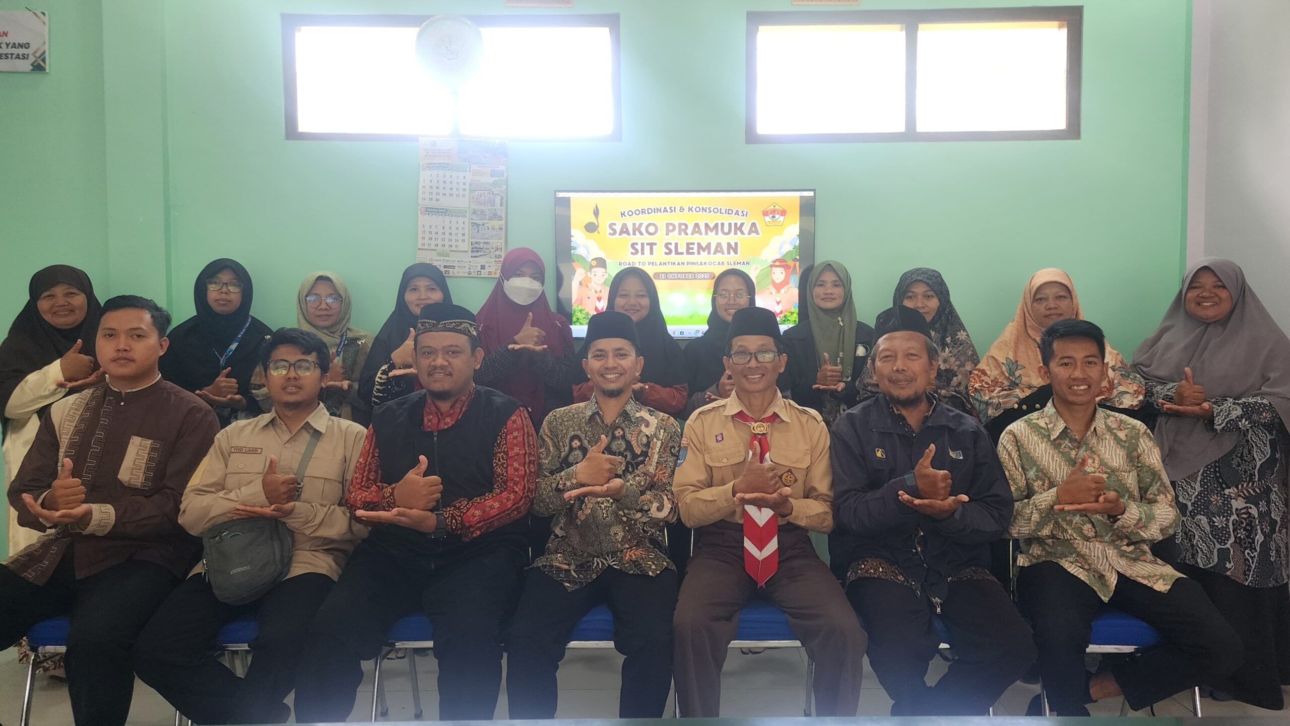 Sako Pramuka SIT Sleman Gelar Koordinasi dan Konsolidasi – Pramuka DIY